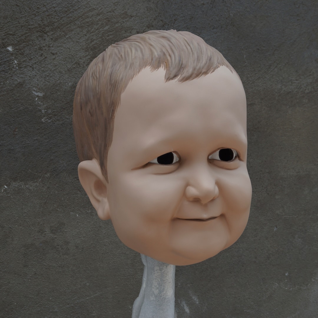 Hasbulla Big Head Helmet Costume Disfraz Cabezon - Etsy