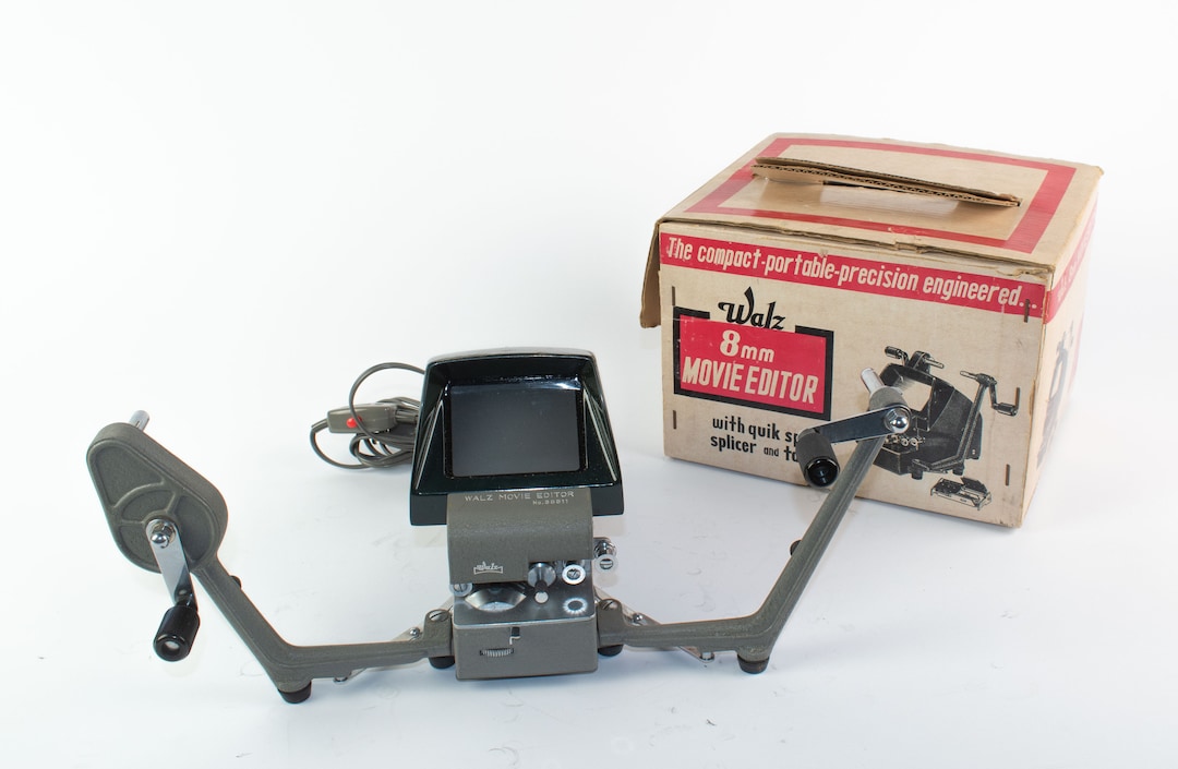 Walz Movie Editor Viewer for 8mm Films vintage 1960s - Etsy