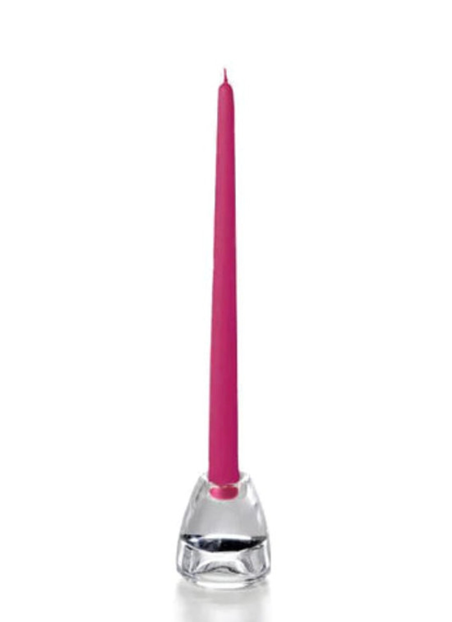 Hot Pink Hand-dipped Tapered Candle - Box of 12 - Unscented - Etsy