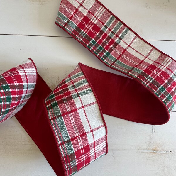 Plaid Ribbon - Etsy