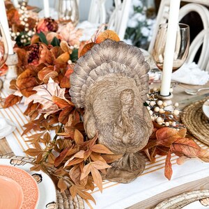 Set of 2 Resin Standing Turkeys - Etsy