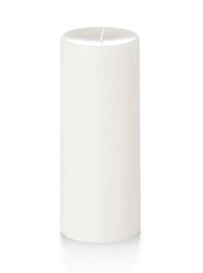 Column Pillar Candles 4X10 -white - Etsy
