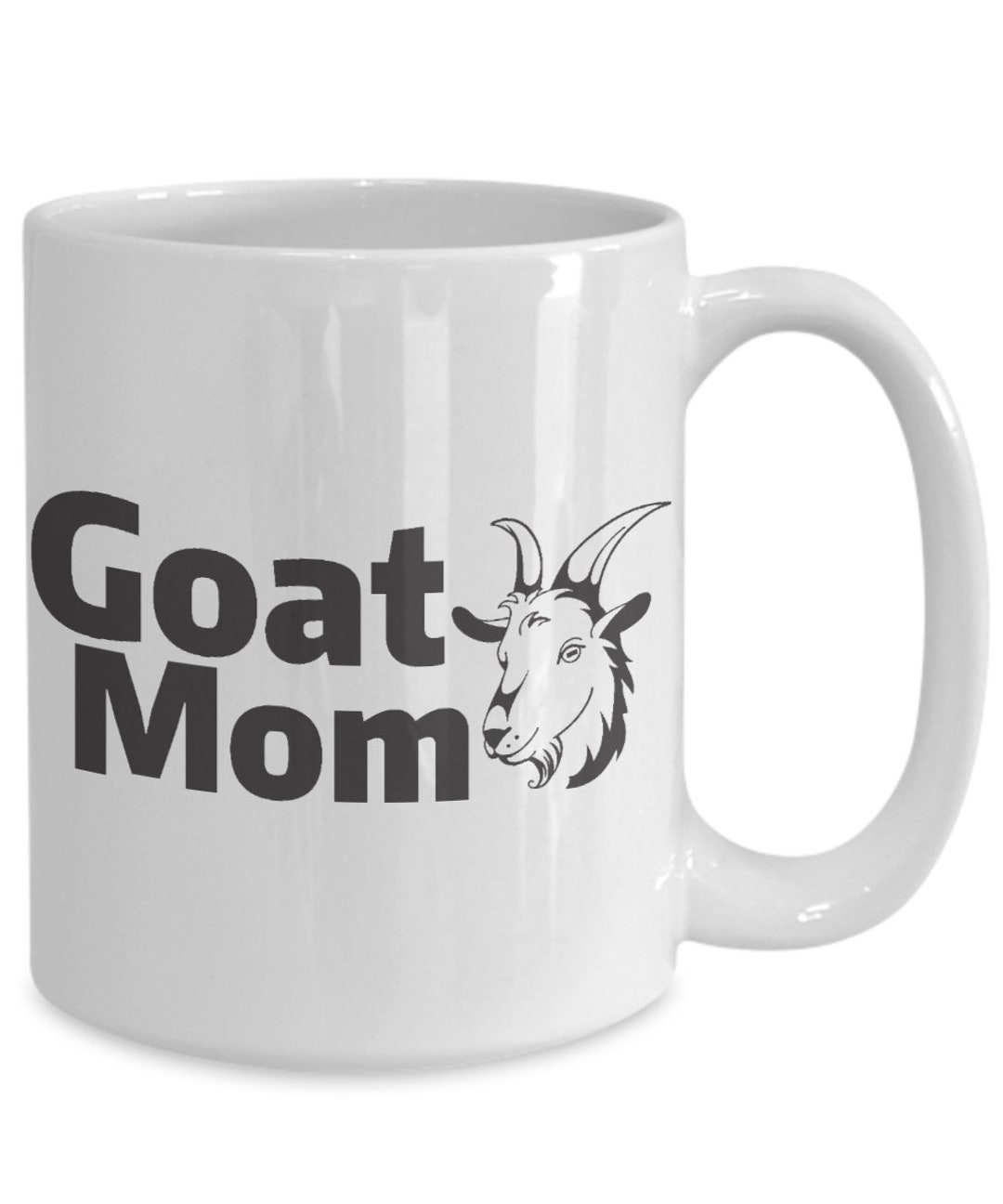 Goat Mom Coffee Mug, Homestead Farmer Crazy Goat Lady Coffee or Tea Cup ...