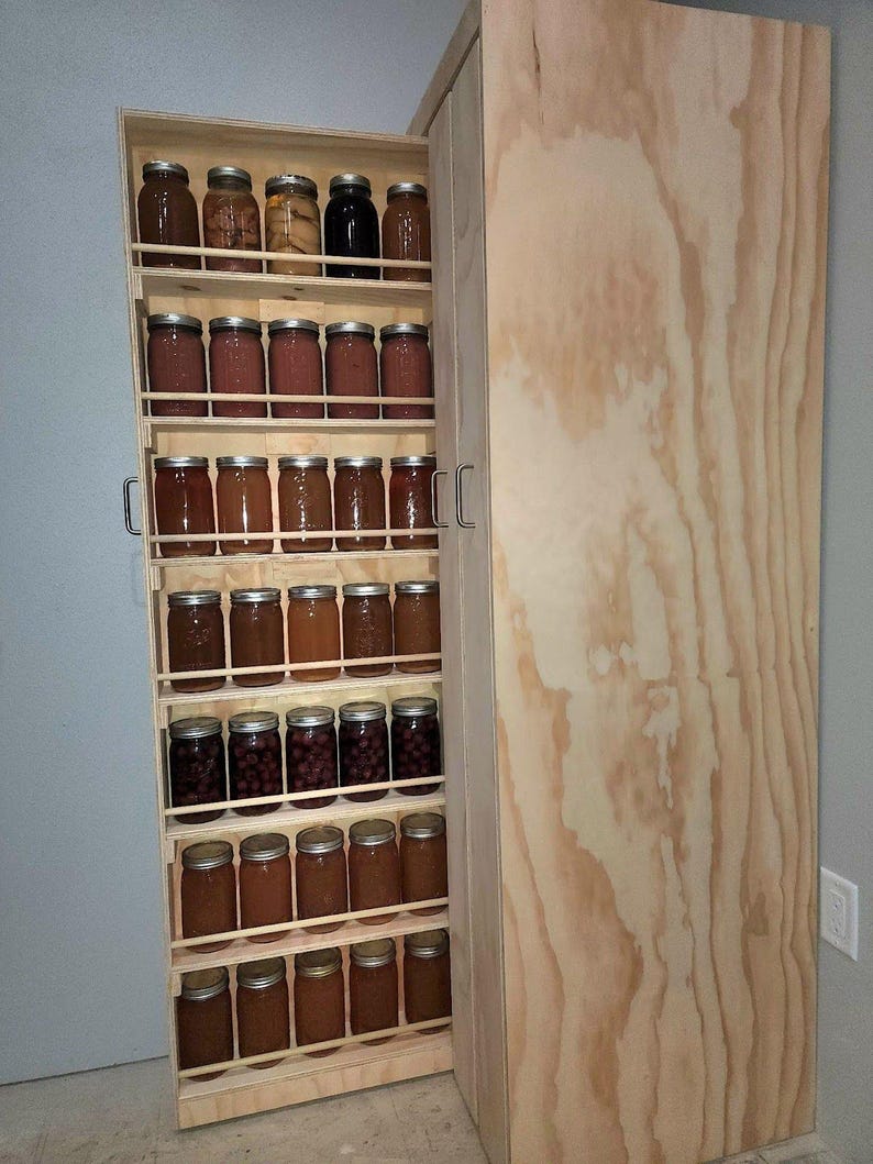 Step by Step DIY Guide to Build the Canner's Cabinet With 3 Roll Out ...