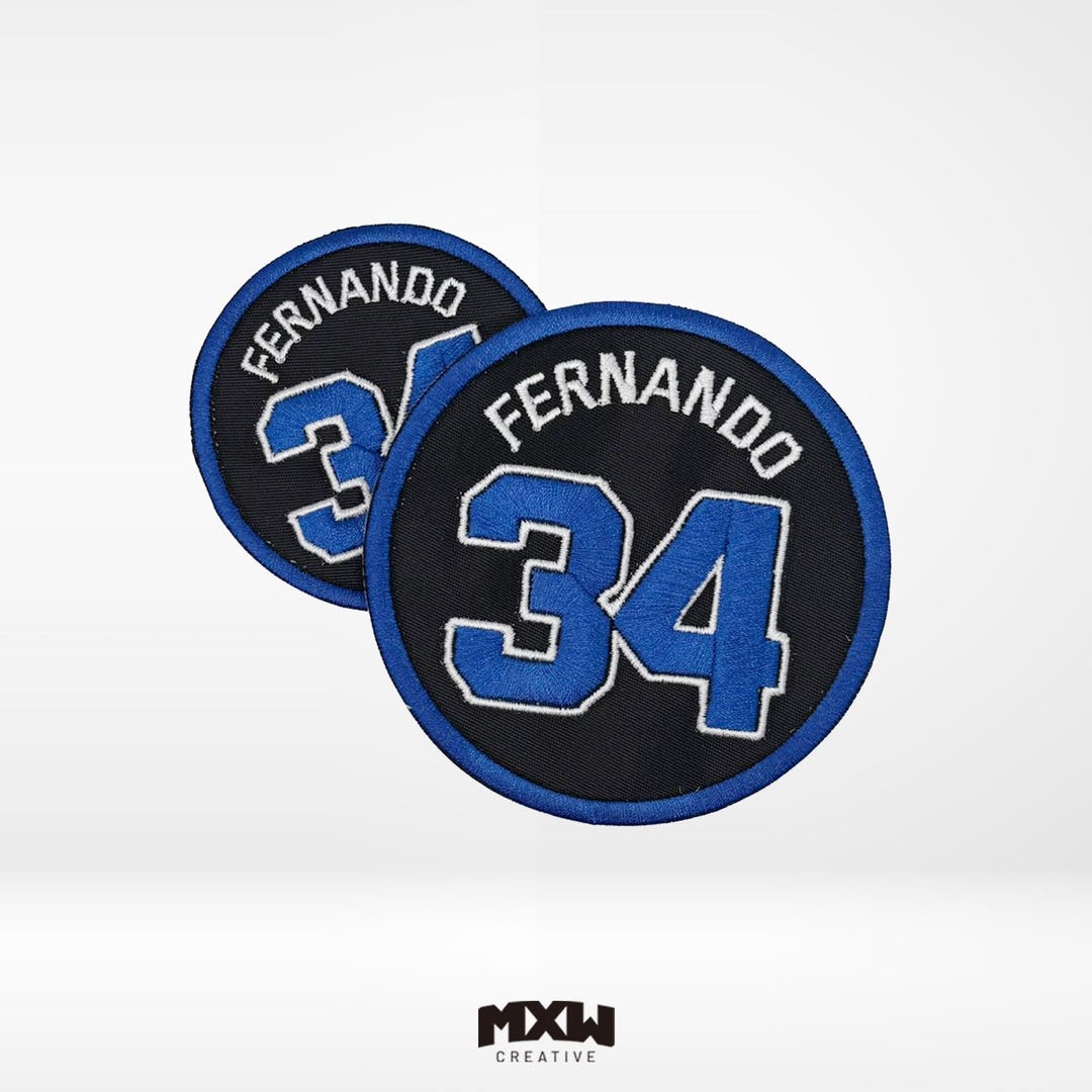 Mexican Doyers 34 Fernando Valenzuela Name Patch - Etsy