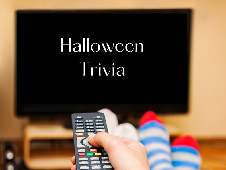 Virtual Halloween Pub Trivia Game Night Powerpoint Zoom II Party ...