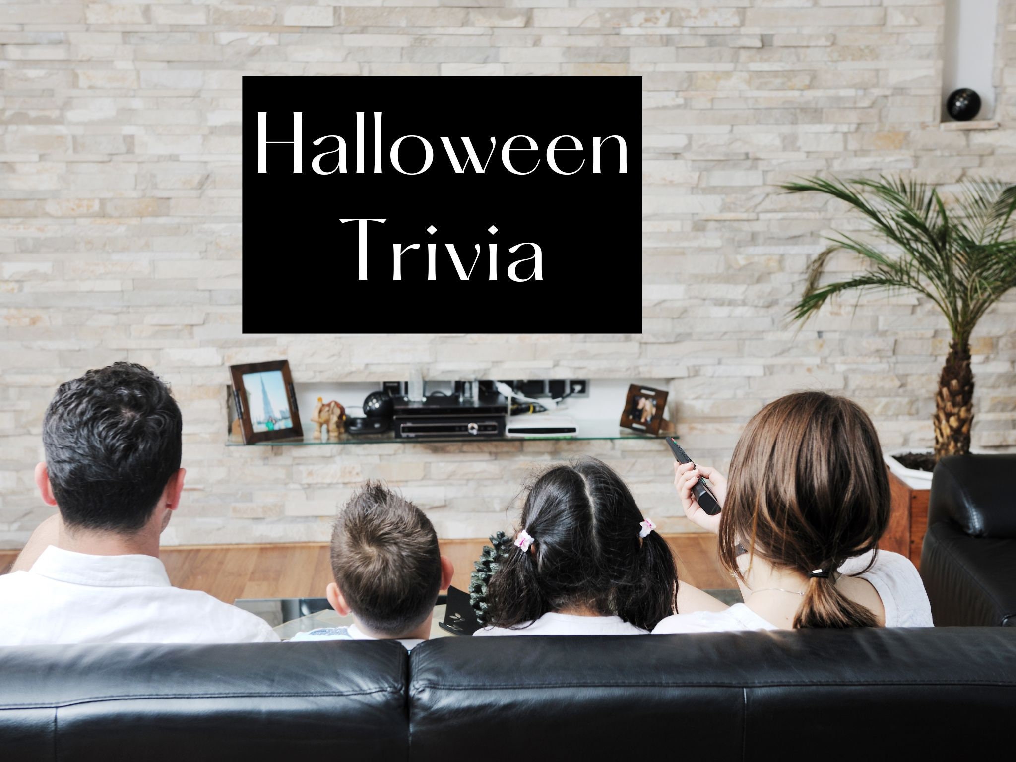 Virtual Halloween Pub Trivia Game Night Powerpoint Zoom II Party ...