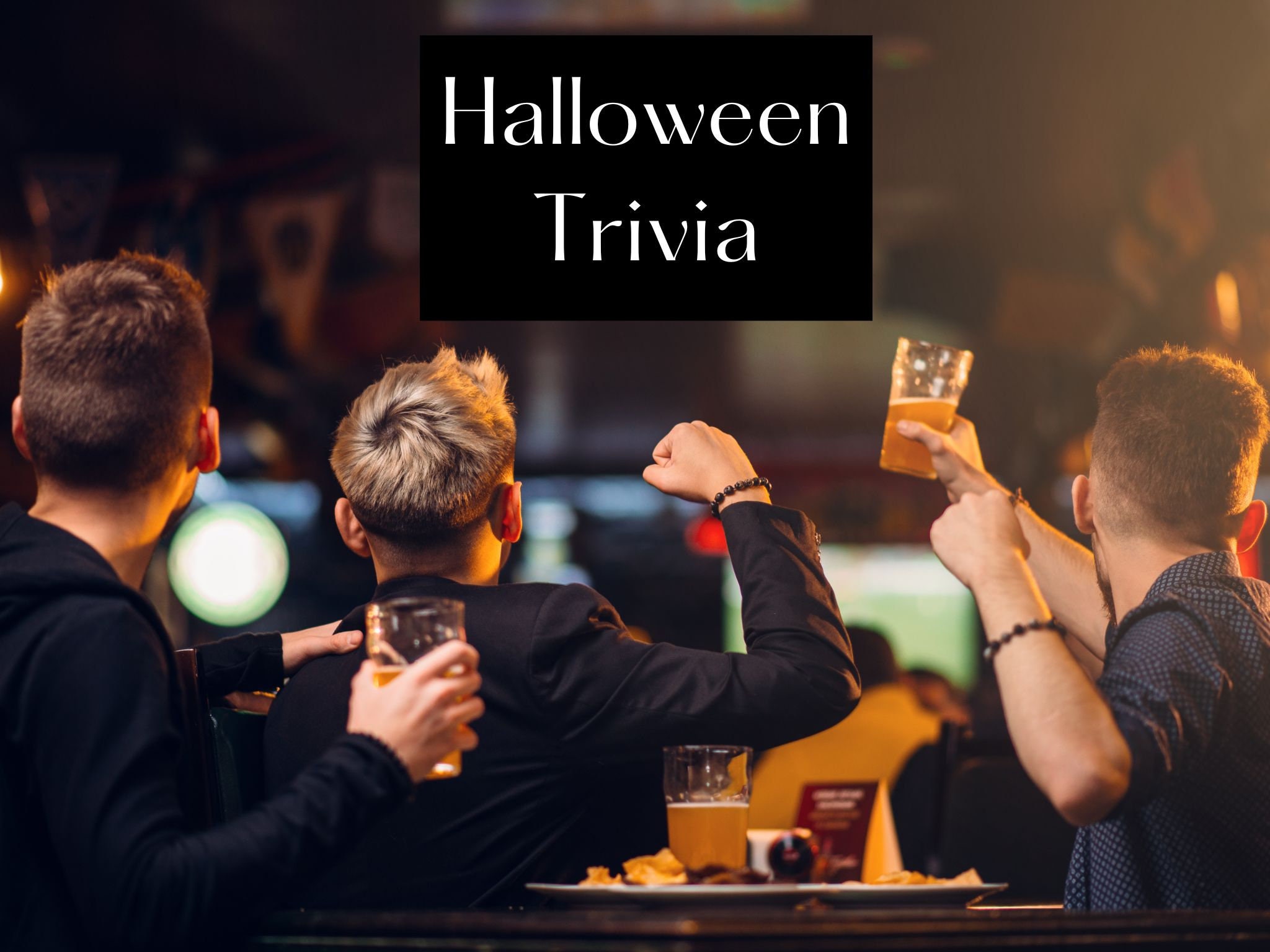 Virtual Halloween Pub Trivia Game Night Powerpoint Zoom II Party ...