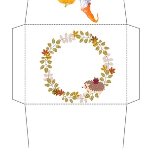 Autumn Aesthetic DIY Envelopes for Letter Writing Snail Mail Pen Pals ...