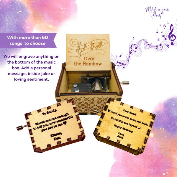 Unique Music Box - Etsy