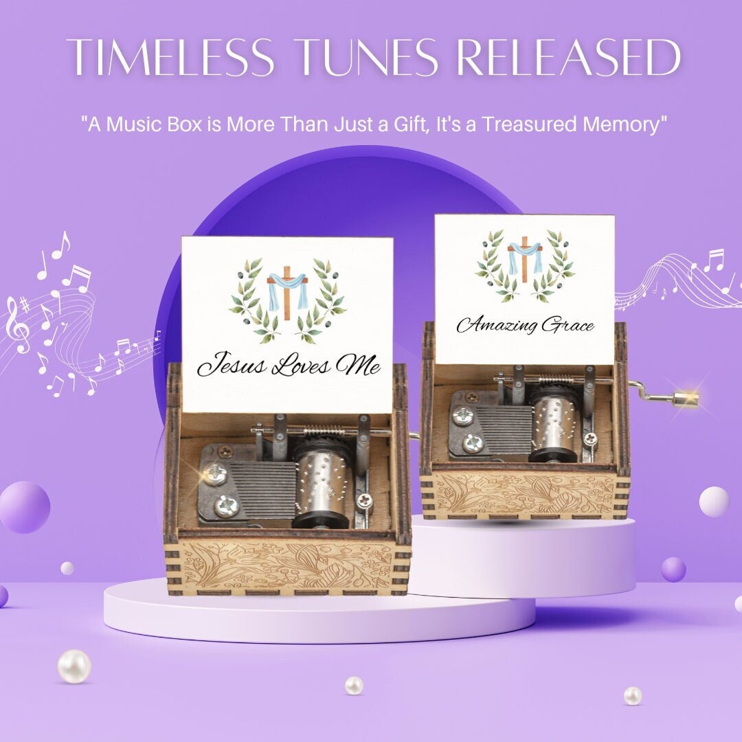 Melodies of Faith: Personalized Music Boxes - 'jesus Loves Me' and ...