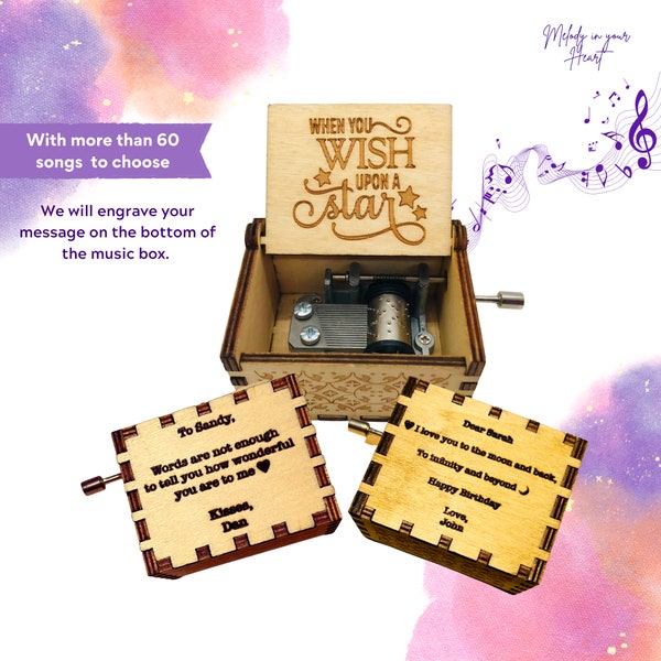 Hand Crank Music Box - Etsy