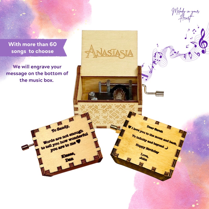 Anastasia Music Box - Etsy