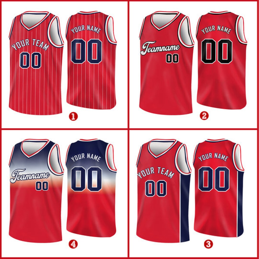 Custom Basketball Jersey Team Name & Number, Basketball Jersey Team ...