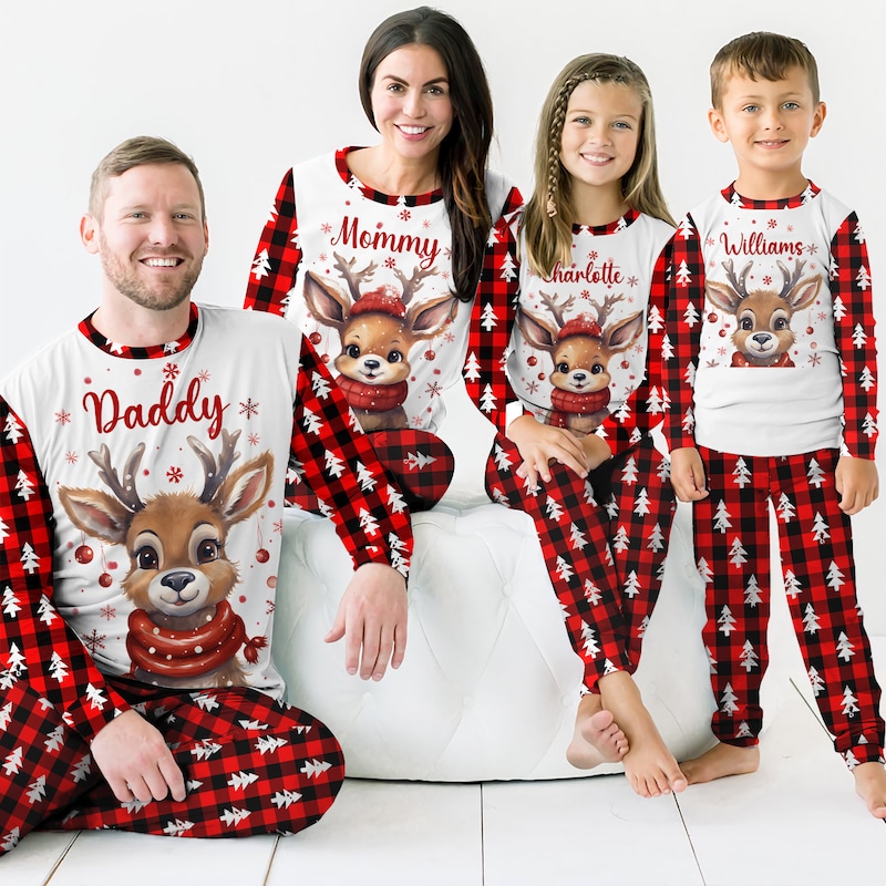 Family Christmas Pajamas - Etsy