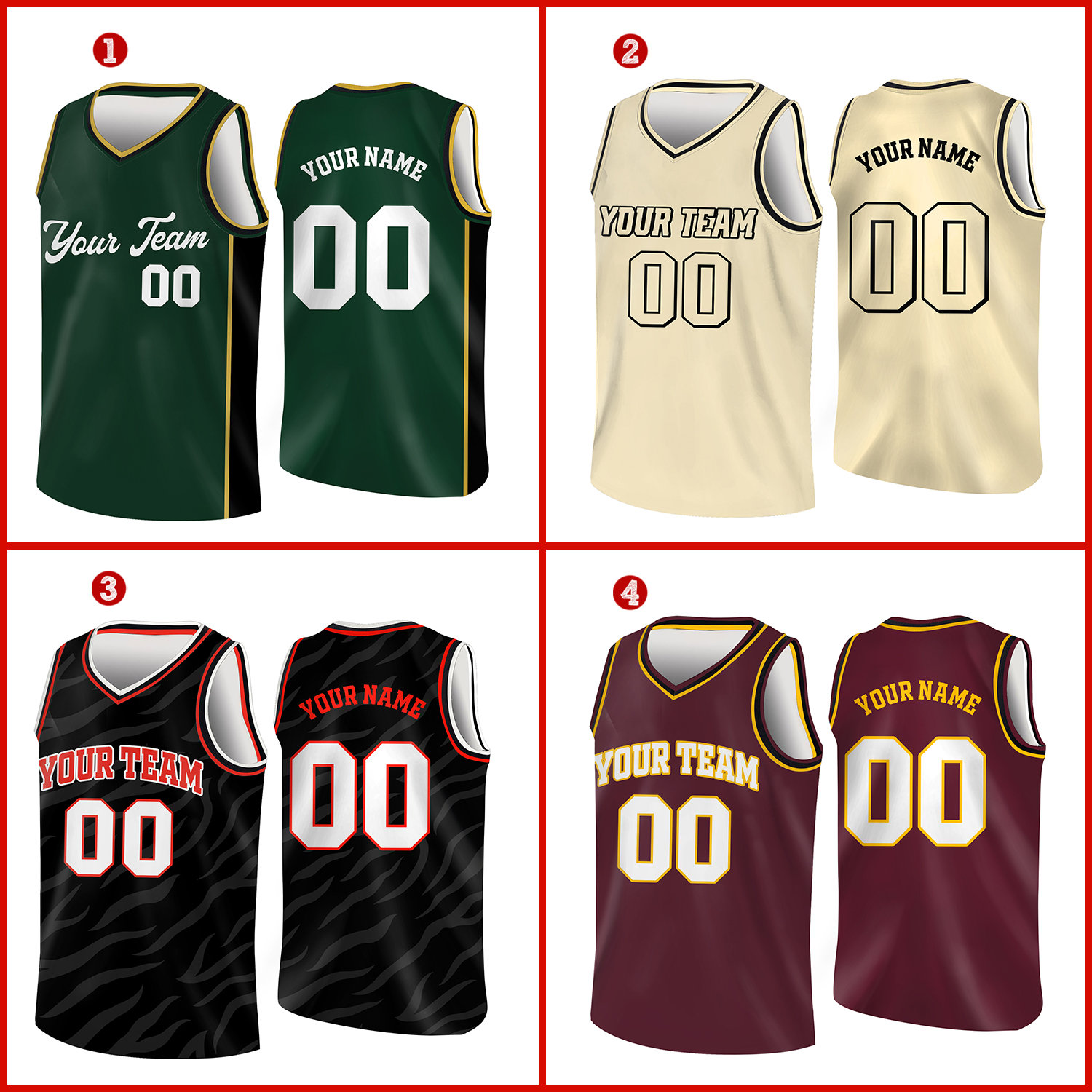 Custom Basketball Jersey Team Name & Number, Basketball Jersey Team ...