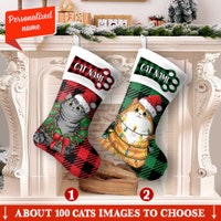 Cat Stocking - Etsy