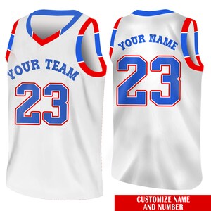 Custom Basketball Jersey Team Name & Number, Basketball Jersey Team ...