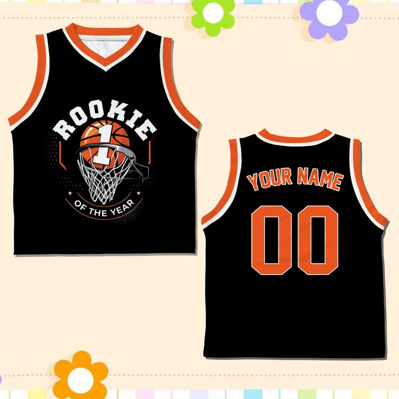 Custom Daddy Mommy of Rookie Basketball Jersey, Personalized Rookie of ...