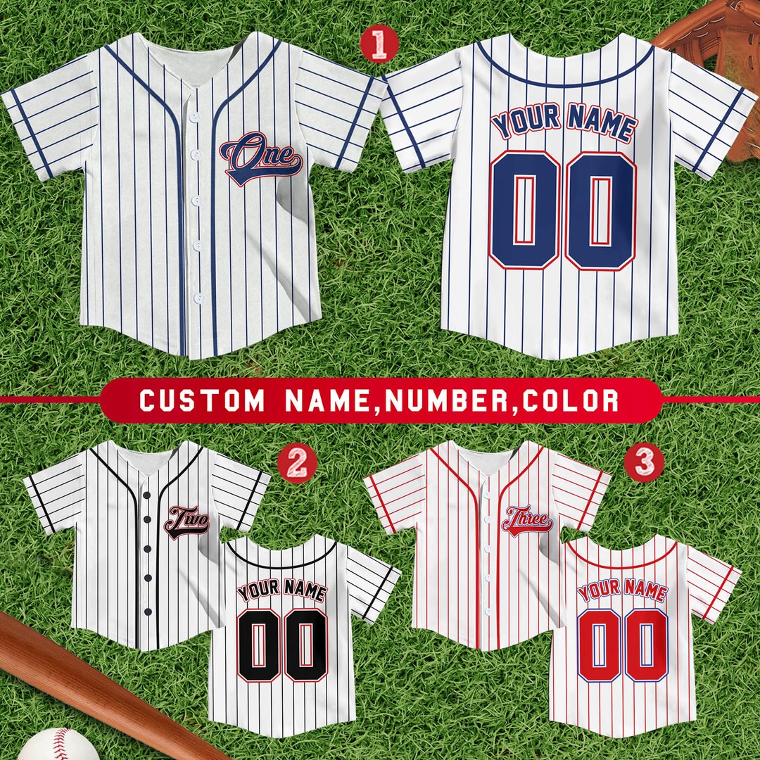 Custom Kid Youth Baseball Jersey, Rookie of the Year Jersey, 1st 2nd ...