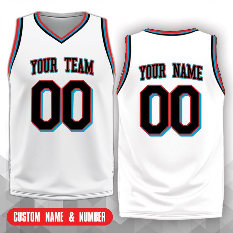 Custom Basketball Jersey Team Name & Number, Basketball Jersey Team ...