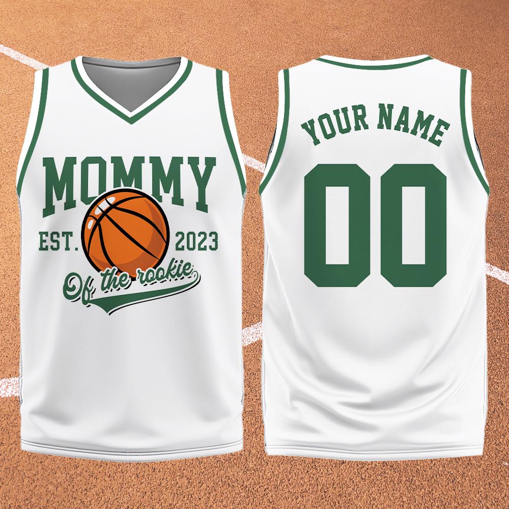 Custom Daddy Mommy of Rookie Basketball Jersey, Personalized Rookie of ...