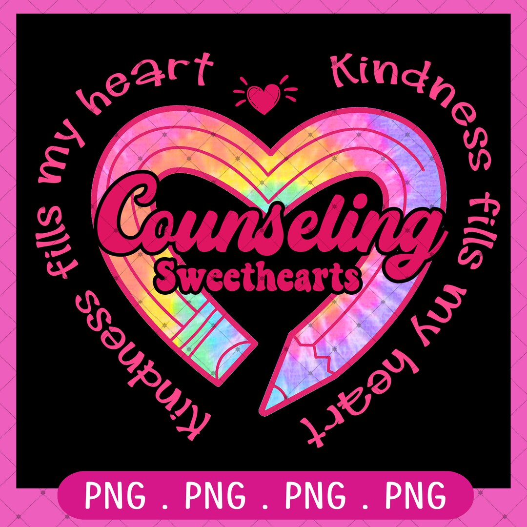 Counseling Sweethearts PNG, Valentine Counselor PNG, Kindness Fills My ...
