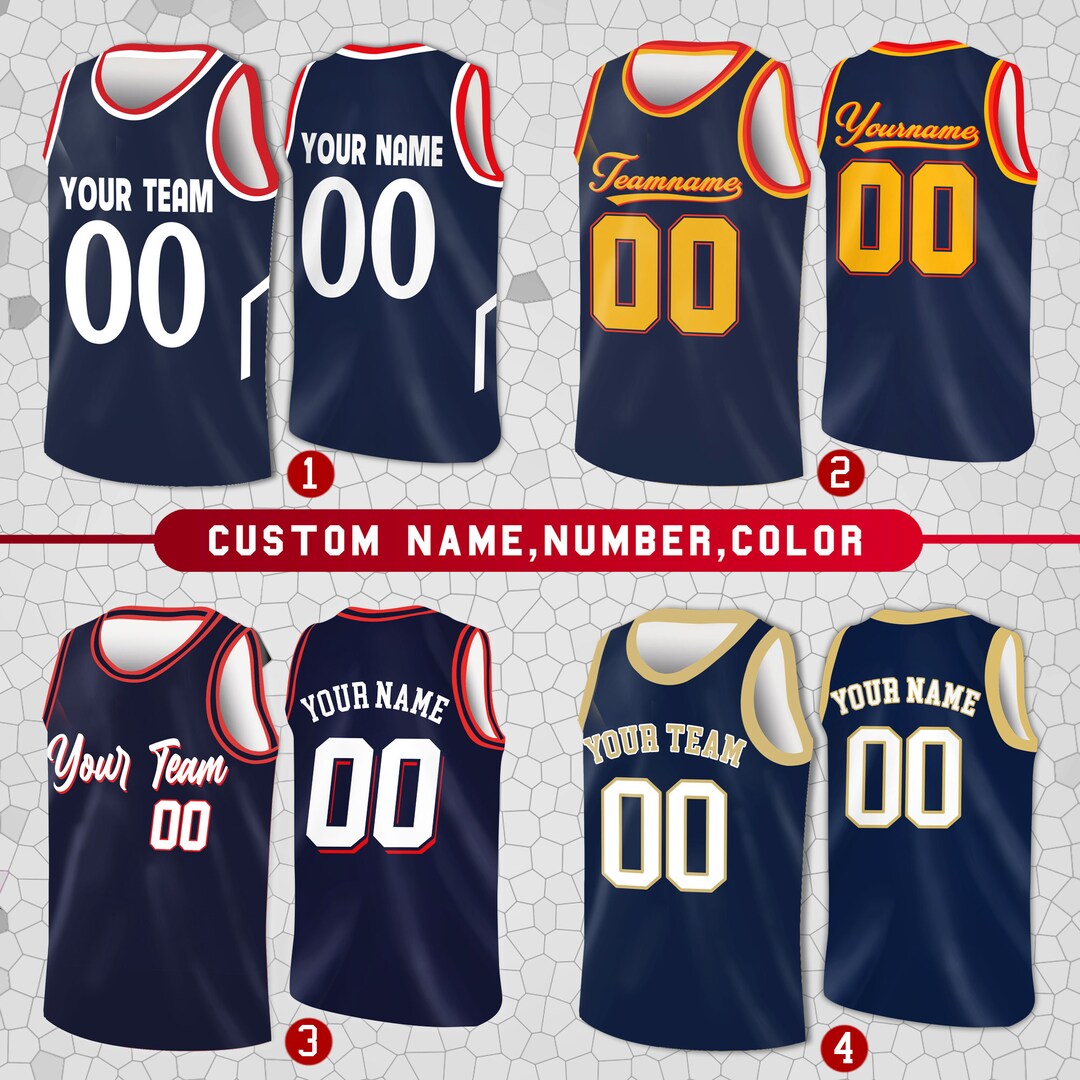 Custom Basketball Jersey Team Name & Number, Basketball Jersey Team ...