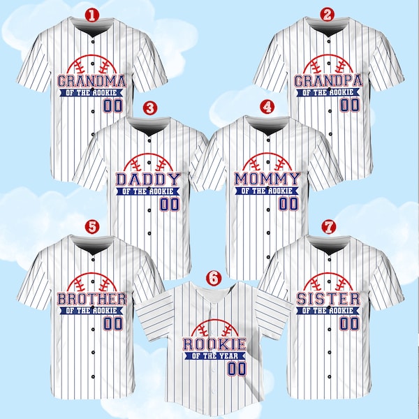 Family Rookie of the Year Jersey - Etsy