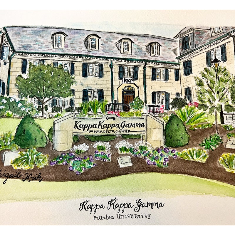 Kappa Kappa Gamma Wall Decor - Etsy
