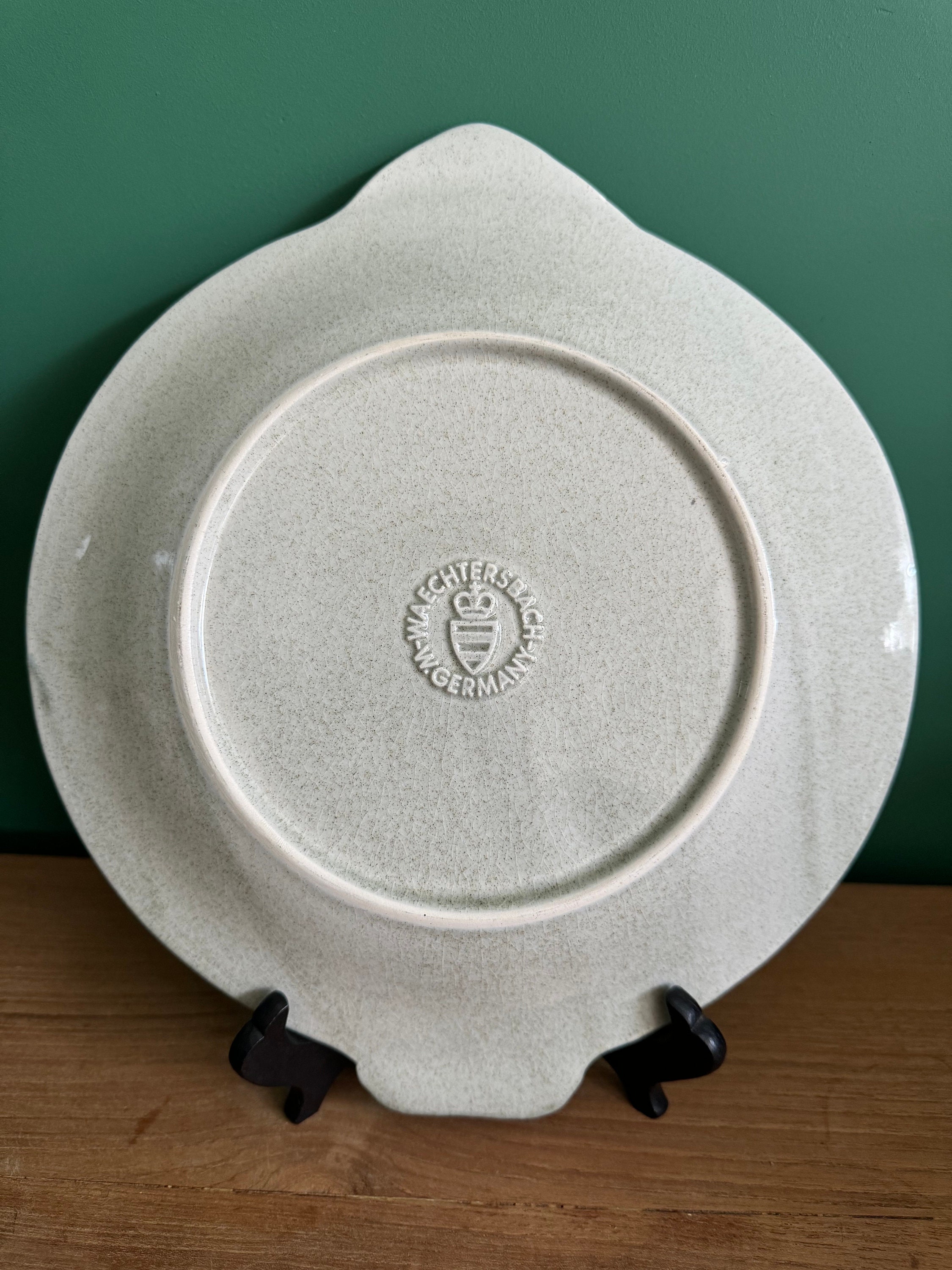 Vintage Waechtersbach 2 Large Fish / Seafood Plates. West Germany - Etsy