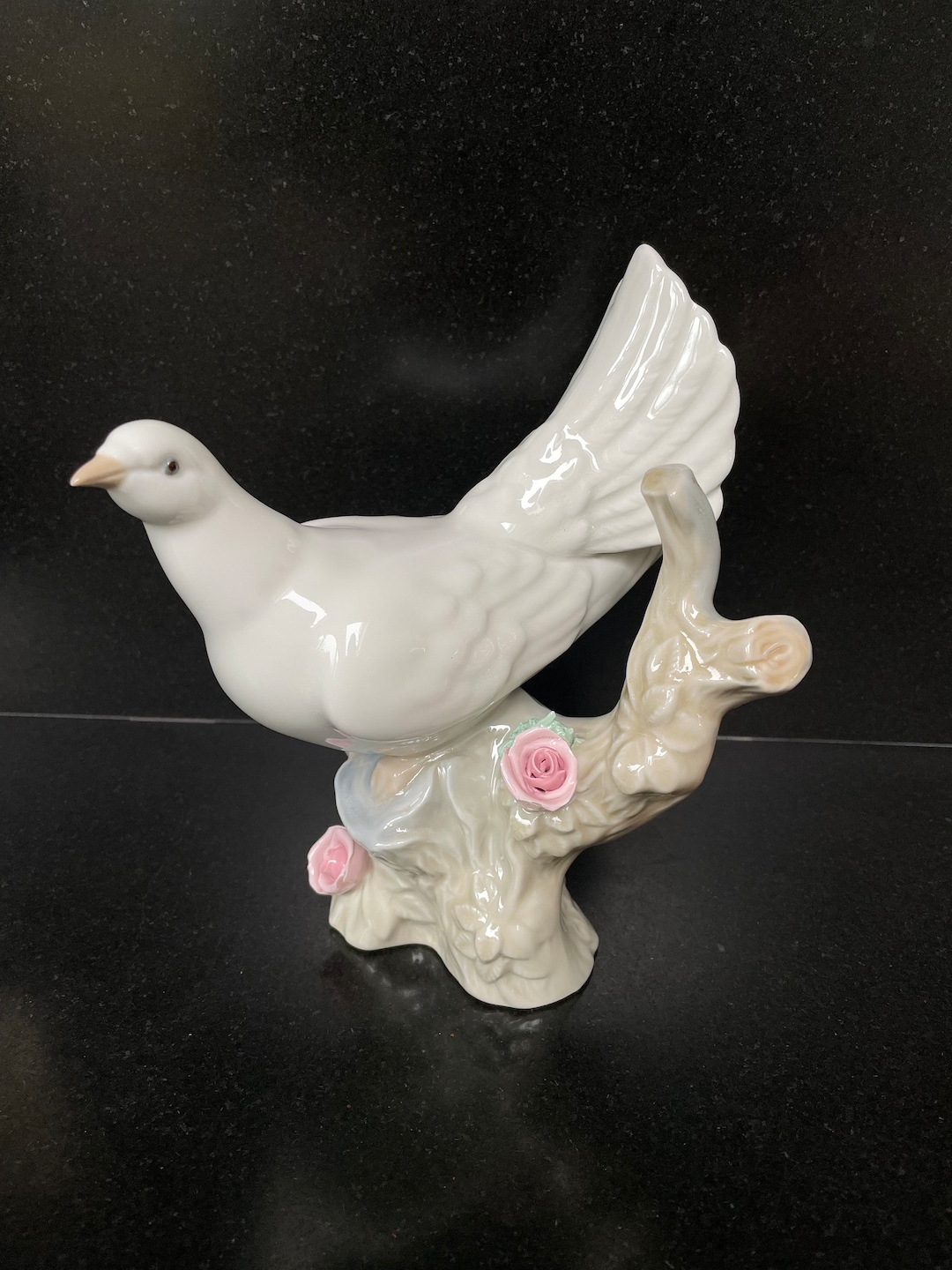 Beautiful Vintage PORCEVAL Dove Figurine. Villamarchante Valencia. Made ...
