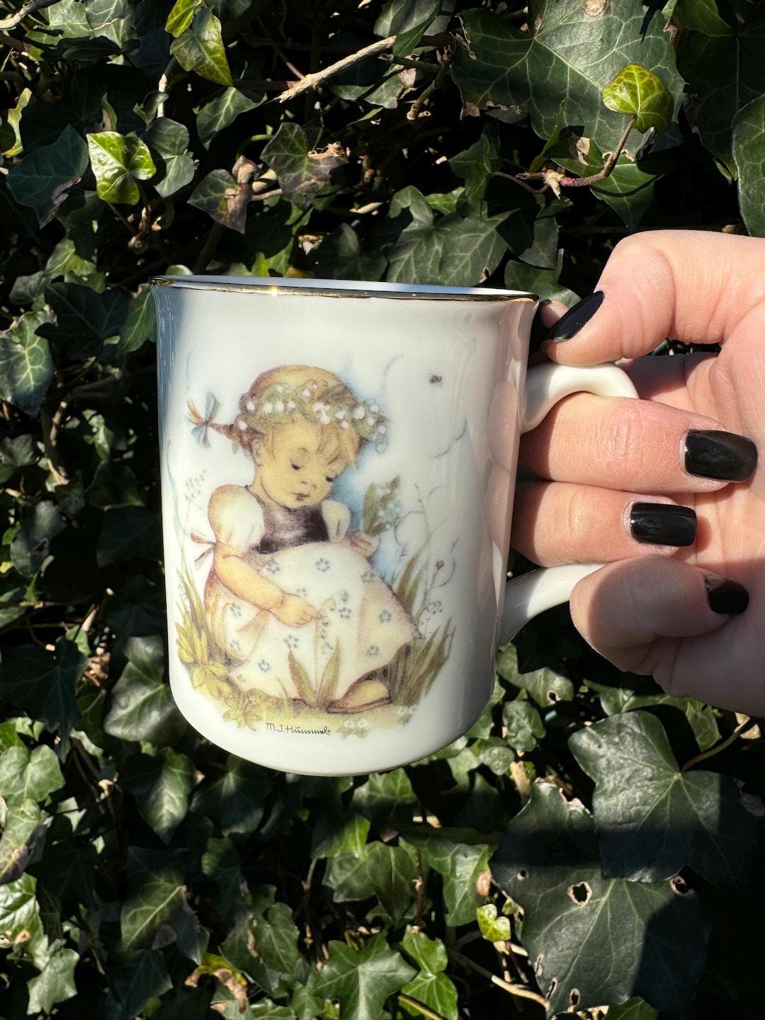 Reutter Porcelain Mug M.J. Hummel Lily of the Valley. Germany. - Etsy