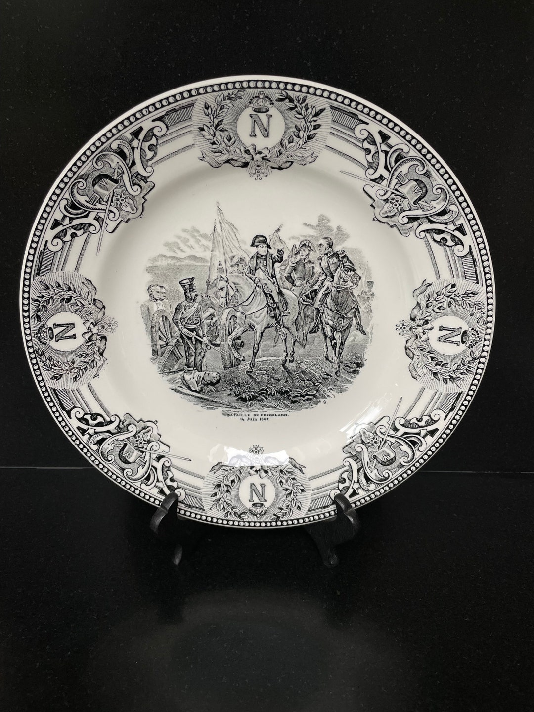 Boch La Louviere Belgien NAPOLEON Kabinett Teller - Etsy.de