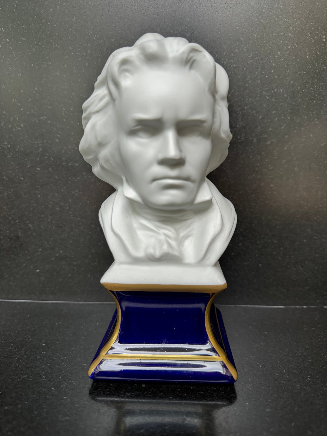 Ludwig Van Beethoven Bust by Camille Tharaud - Limoges Porcelain ...