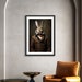 Rabbit in Lawyer Uniform and Pose Portrait Whimsical Bunny Art, Legal ...