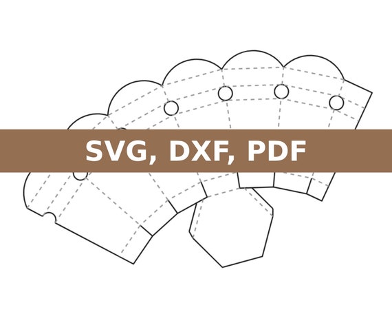Paper Flower Pot Template