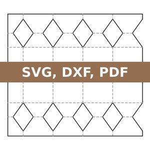 Candy Box Template, Cracker Box, Candy Shaped Box, Christmas Cracker ...