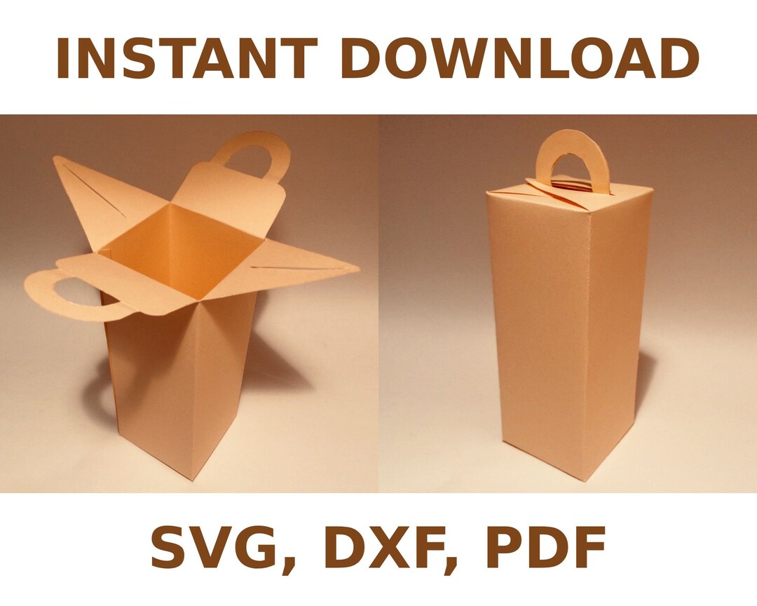 Alcohol Box Template Beverage Box Wine Box Wine Bottle Box - Etsy UK