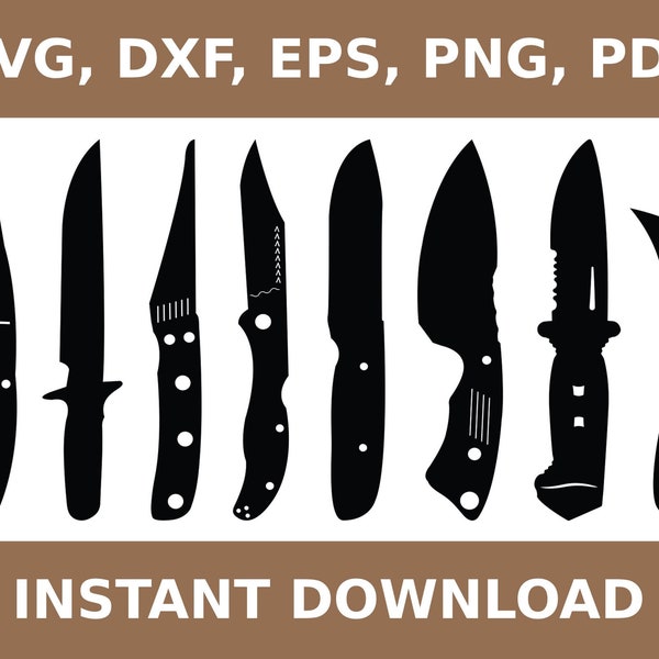 Printable Knife Template - Etsy
