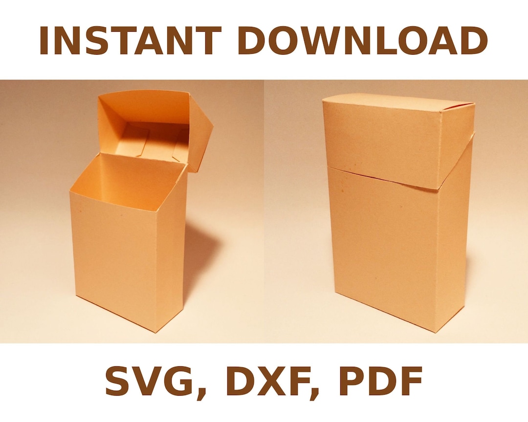 Cigarette Box Template, Cigarette Pack, Cigarette Packet, Cigarette ...