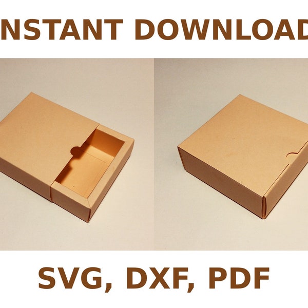 Incense Box Template - Etsy