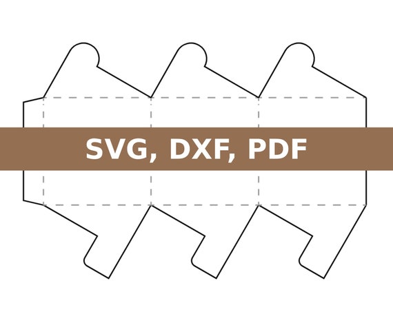 Triangle Box Template