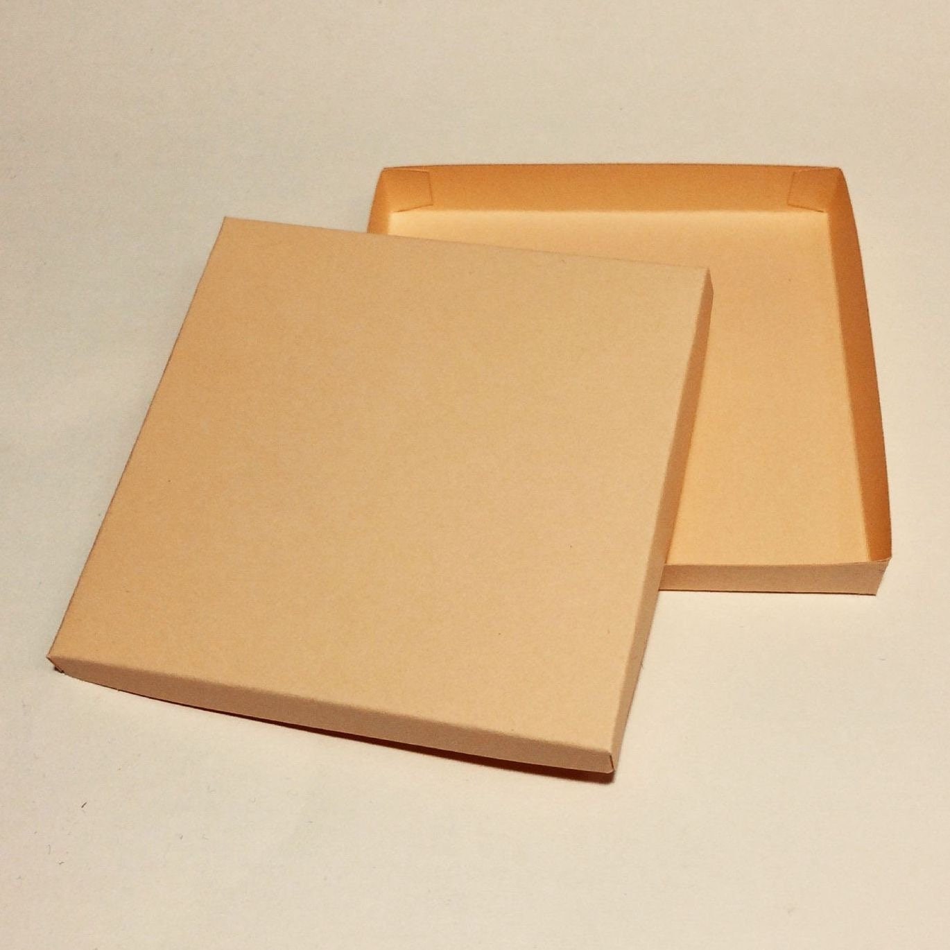 Flat Square Box Template