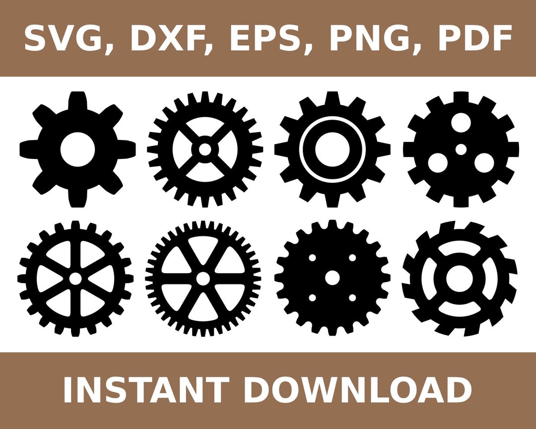Gear Svg, Gears Svg, Steampunk Gears Svg, Cog Gear Svg, Gear Cog Svg ...