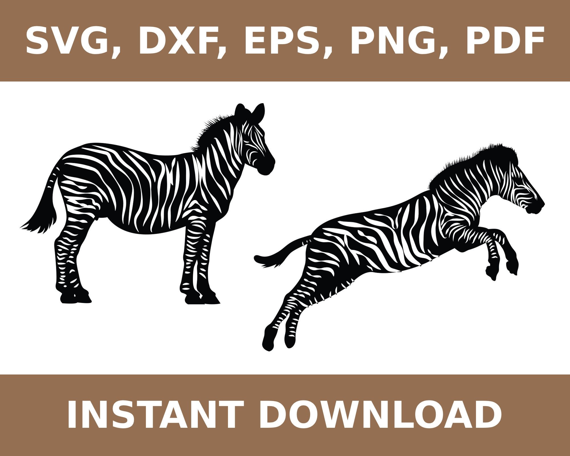 Zebra Silhouette Png