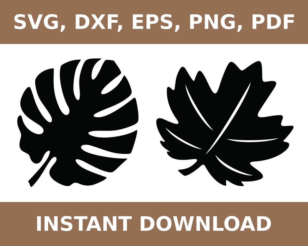 Leaf Svg, Leaves Svg, Leaf Template, Leaves Template, Leaf Dxf, Leaves ...