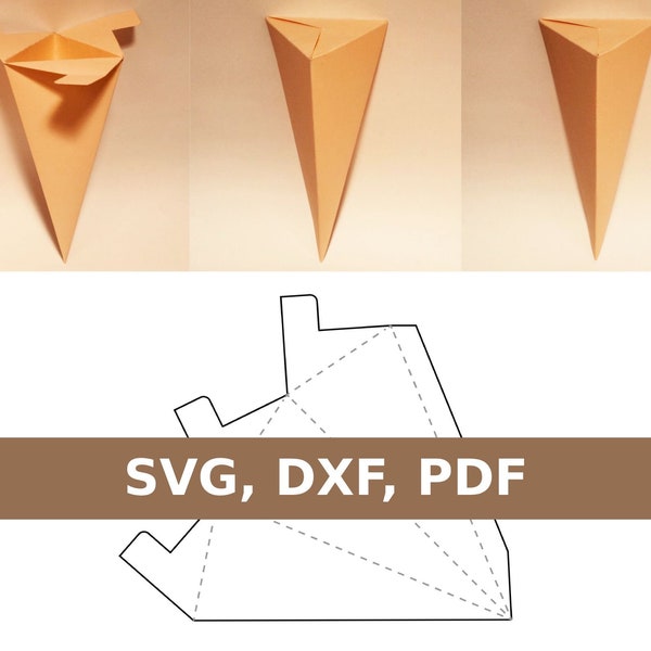 Flower Bouquet Box Template - Etsy