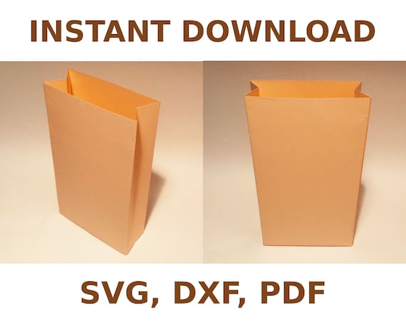 Printable Paper Bag Template