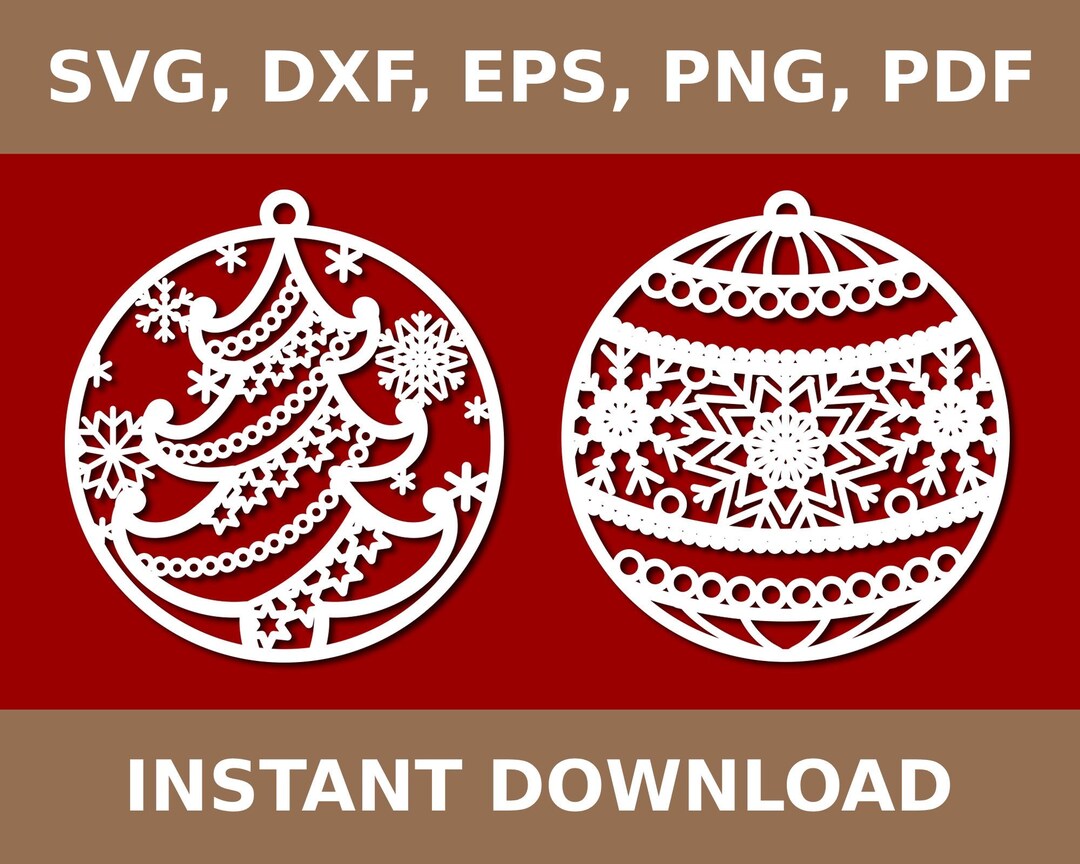 Christmas Balls Svg Christmas Balls Dxf Christmas Balls Png - Etsy